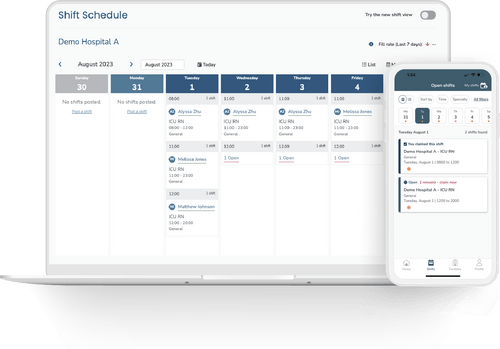 On-Demand Workforce Management & VMS Integration for Healthcare
