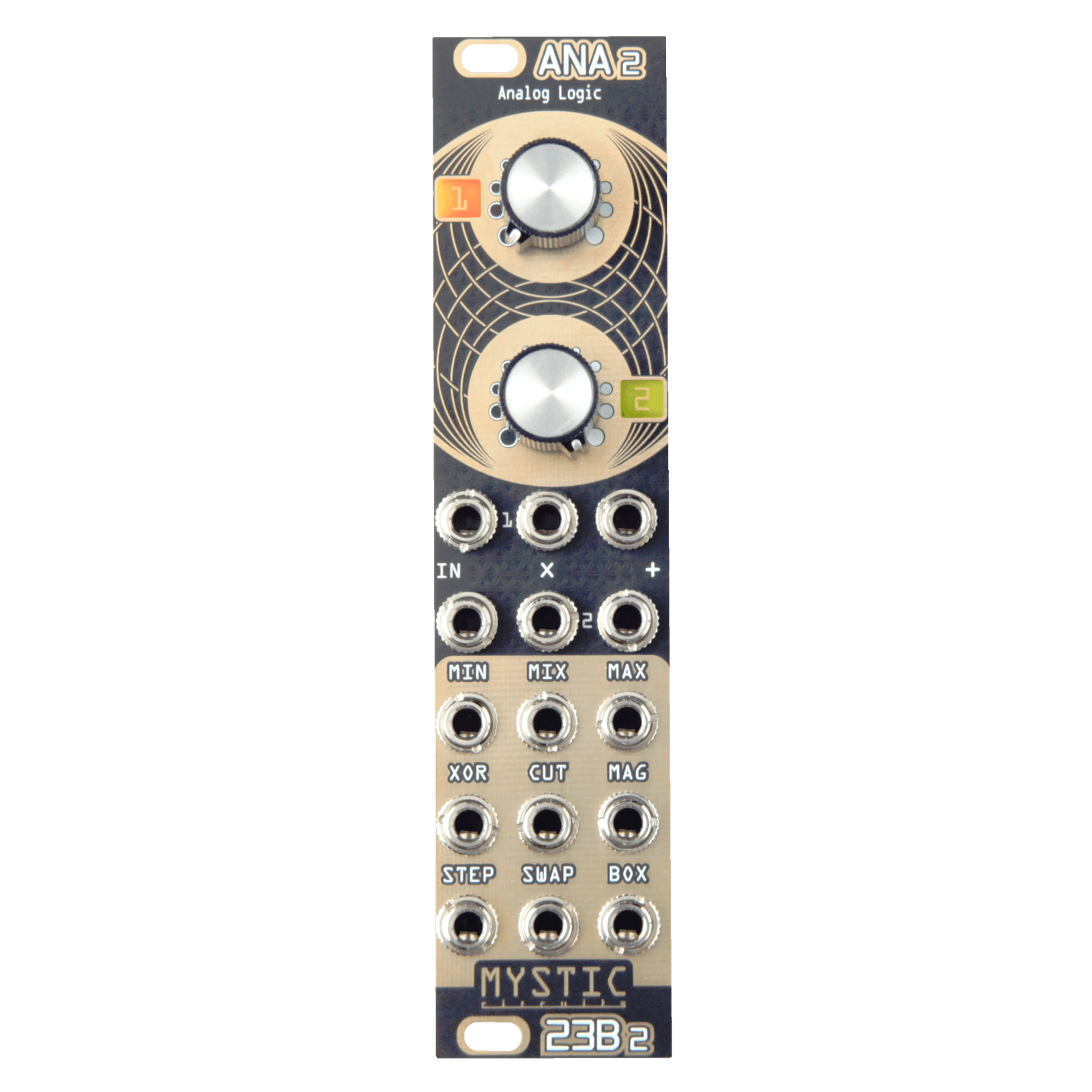 Ana 2 Black Panel // Mystic Circuits