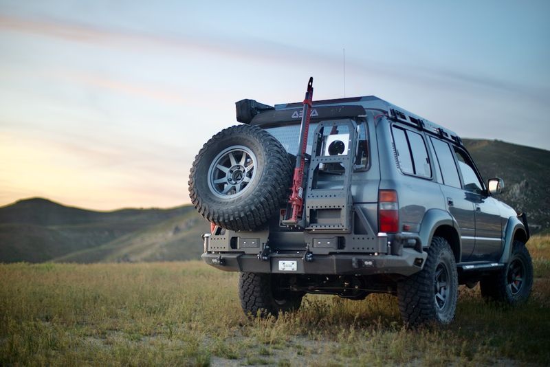 Delta Vehicle Systems - FJ80/FZJ80 Modular Rear Bumper