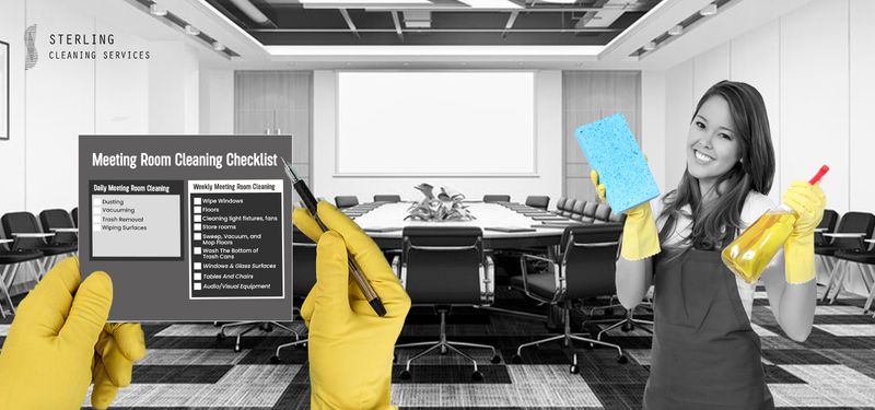 Ultimate Meeting Room Cleaning Checklist: Keep Spaces Spotless!