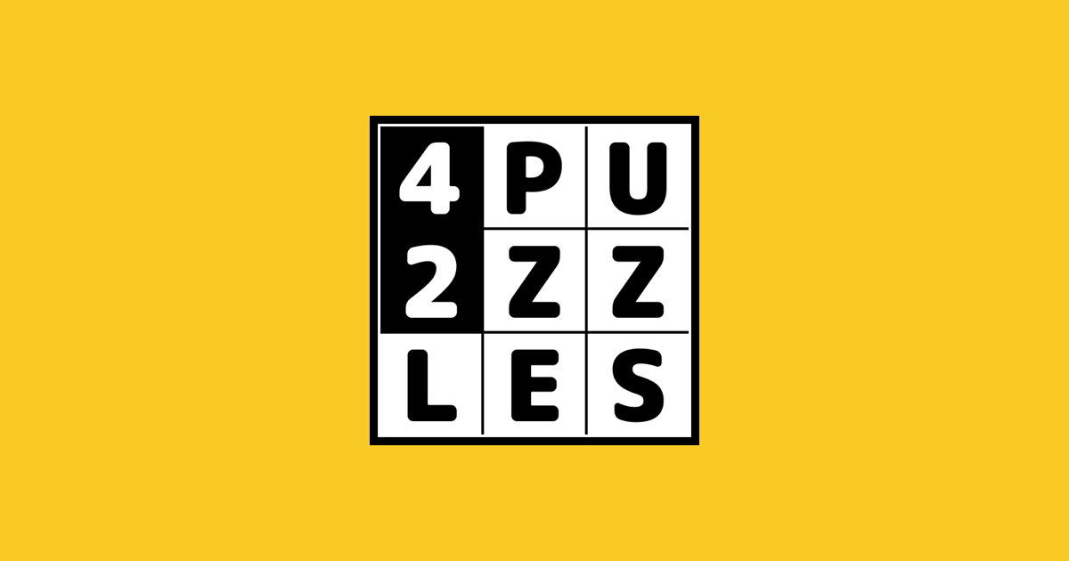 42 Puzzles • Digital and print-ready puzzles