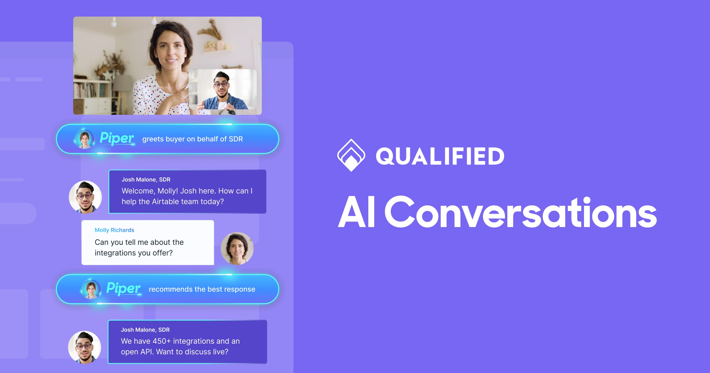 Qualified AI Conversations