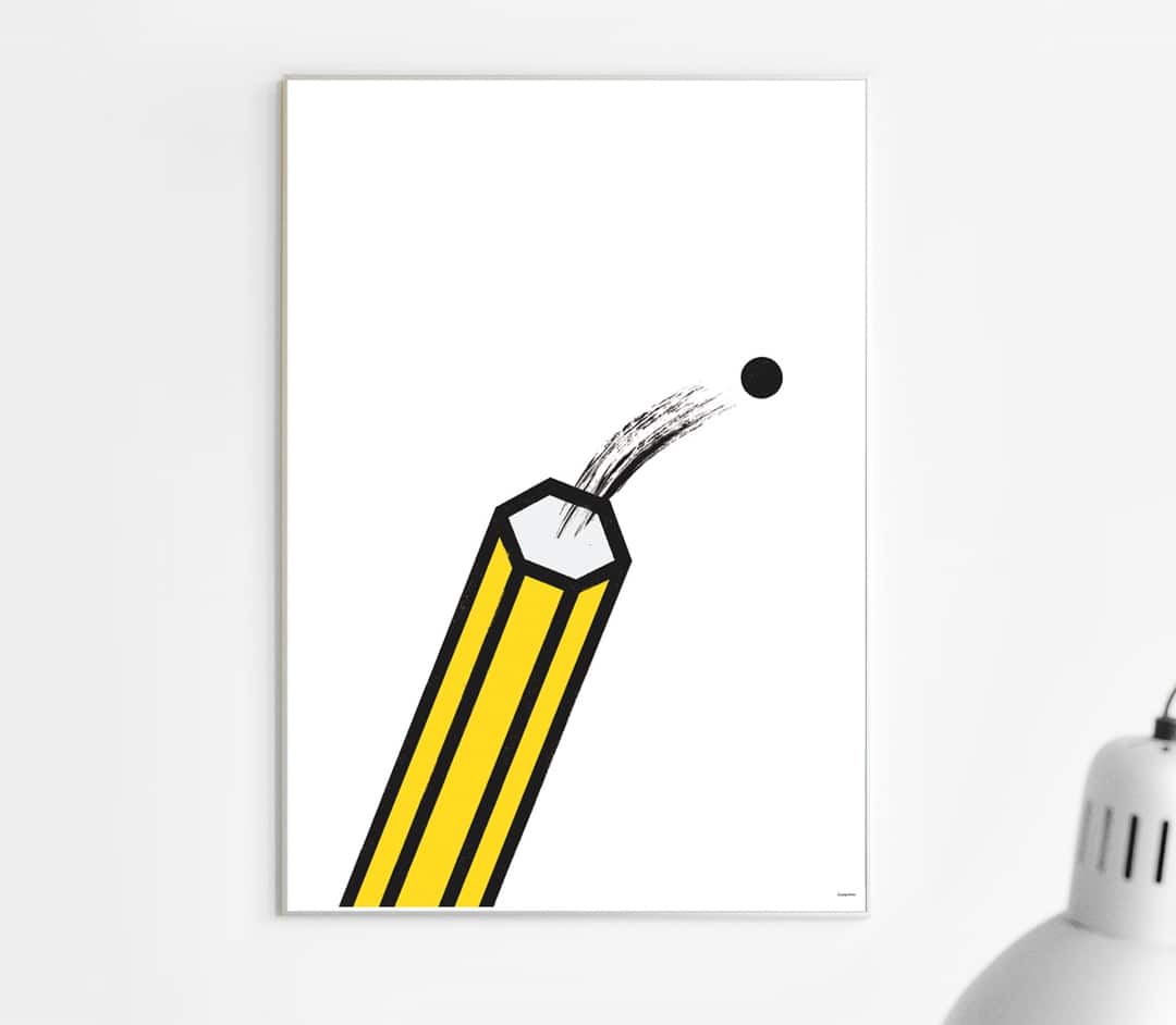 Pow ! - Poster by Zupagrafika