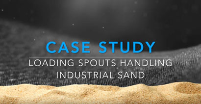 Loading Spouts Handling Industrial Sand | Vortex