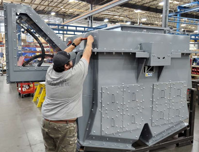 Pivoting Chute Diverter to Handle Copper Ore | Vortex