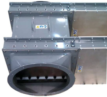 Titan Series Slide Gate – Double Dump | Vortex