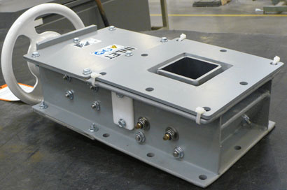 Titan Slide Gate Handling Titanium Ore | Vortex