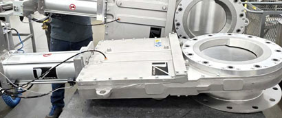 Vortex HDPV2 Slide Gate Handling Insoluble Sulfur | Vortex