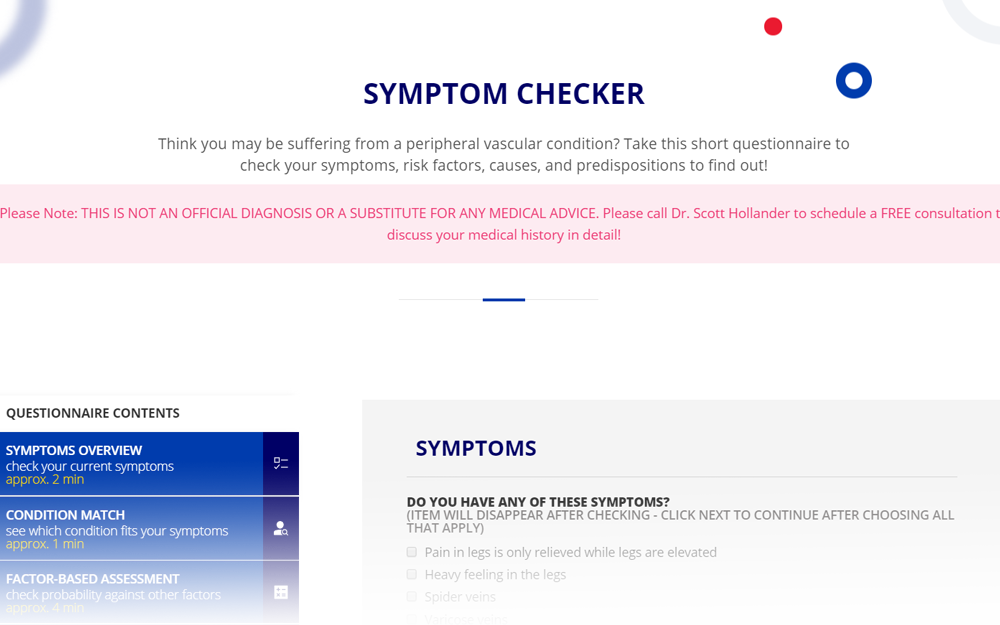 Symptom Checker Harrison House