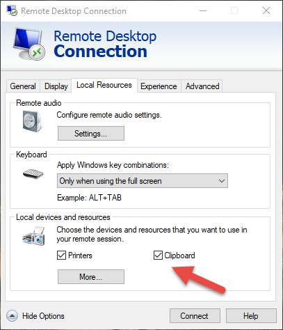 How to transfer files between Windows Remote Desktop and your local ...