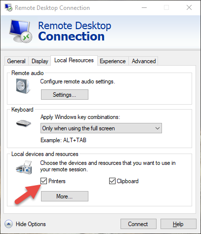 How to use Clipboard Support on Remote Desktop Connections
