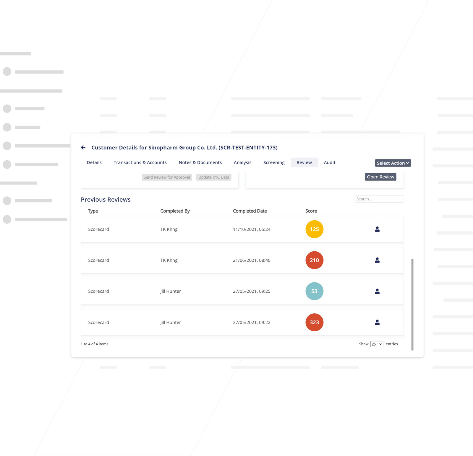 Perpetual Client Risk Assessment | Risked Based AML Monitoring | Napier