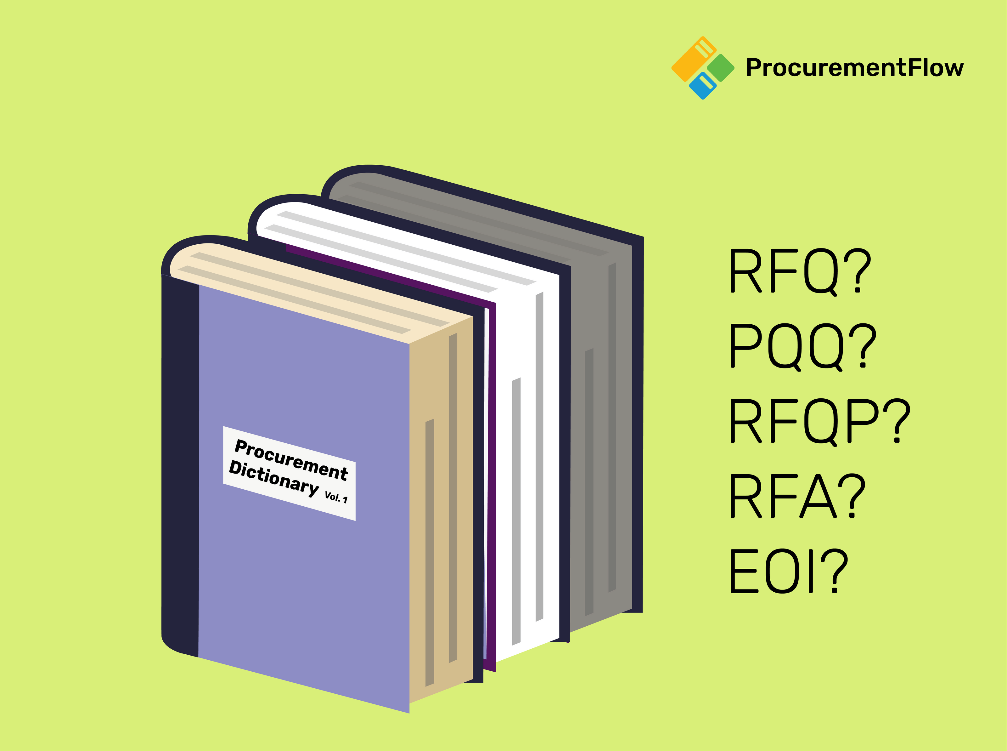 Procurement RFx dictionary