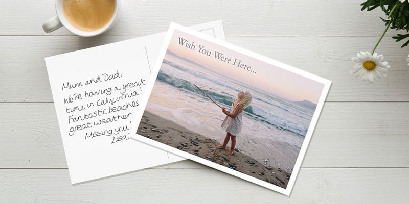 How to write a postcard