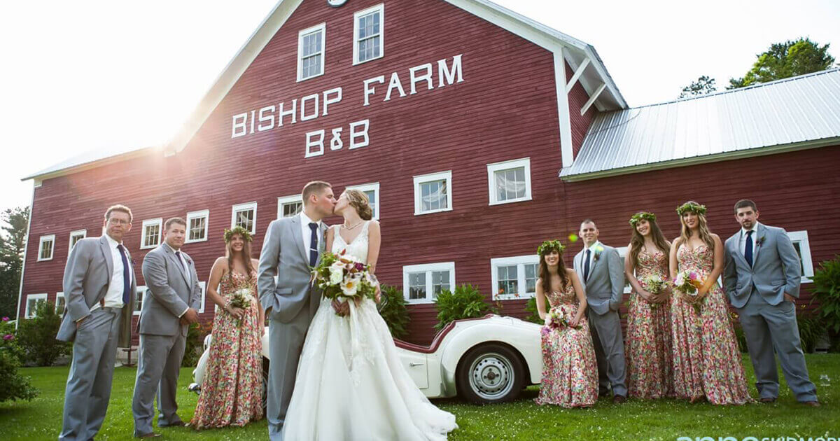 Best Wedding Venue in New England | Bishop Farm