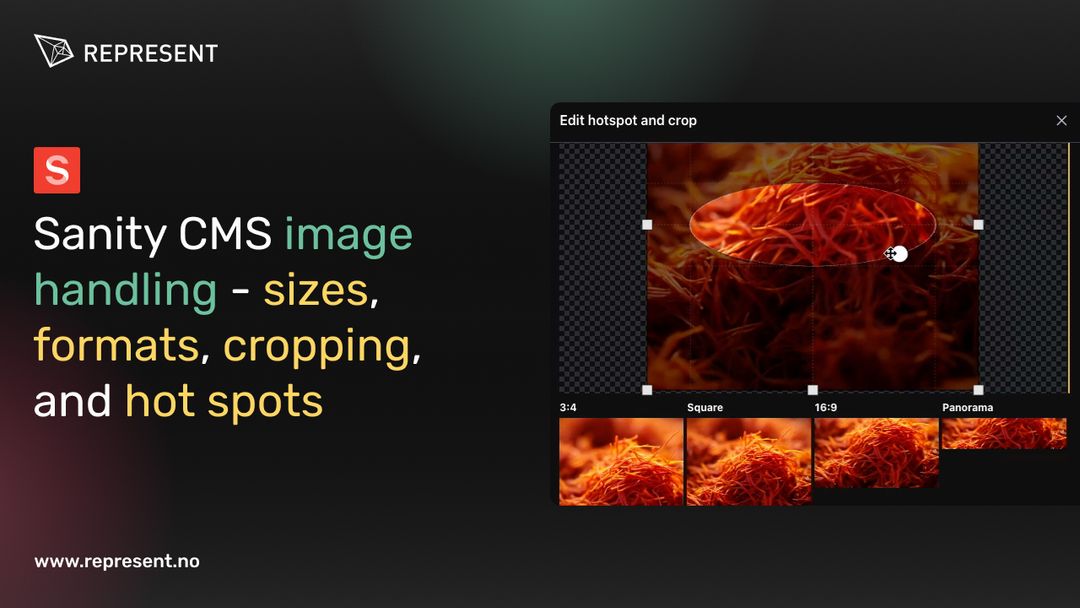 Sanity CMS - Image sizes, formats, cropping, and hot spots — Represent Digital Agency
