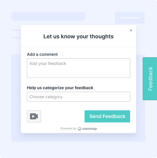User acceptance testing template form | Usersnap