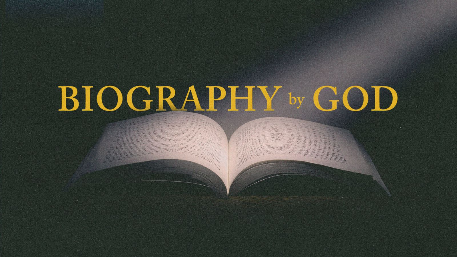 The Pointe Church | Biography by God Message Series