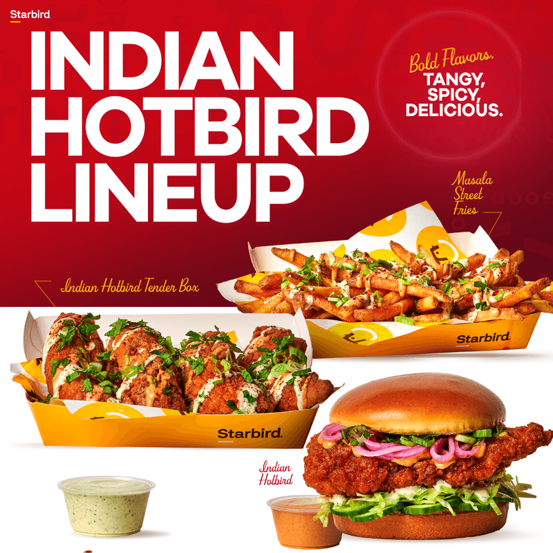 Starbird Chicken || Menu