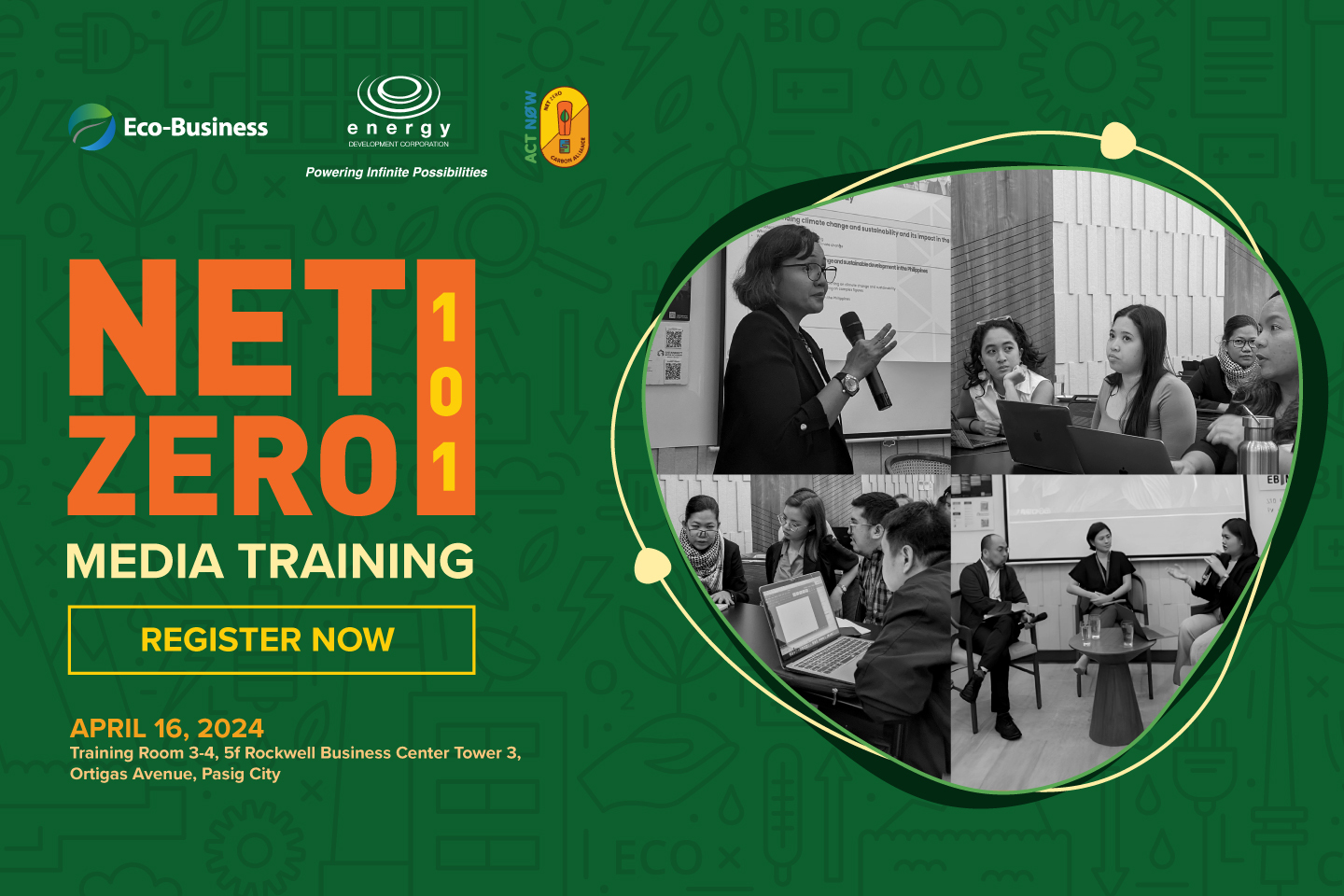 Net Zero 101 Media Training - Eco-Business Events