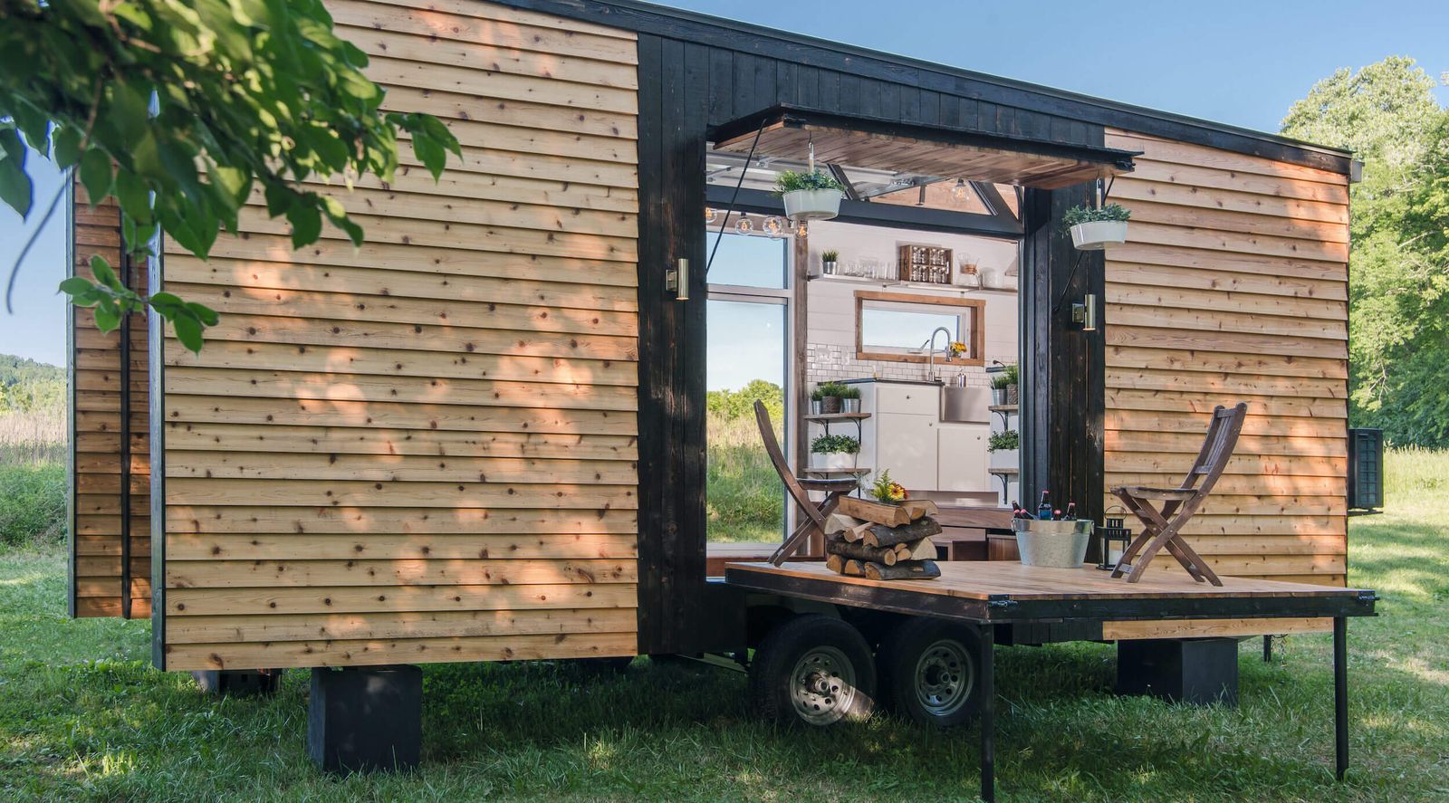 Pictures of the The Alpha - Rustic Modern Tiny House Tiny Home