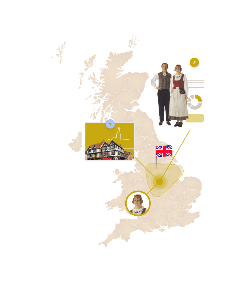 United Kingdom DNA Report | Anglo Saxon Ancestry Test | Genomelink