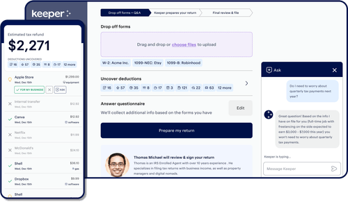 Keeper - tax filing powered by AI