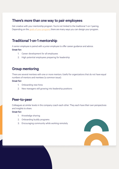 6 Models for mentorship | Together Software