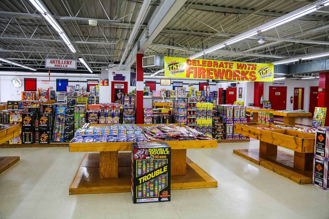 Fort Pedro Fireworks - South of the Border