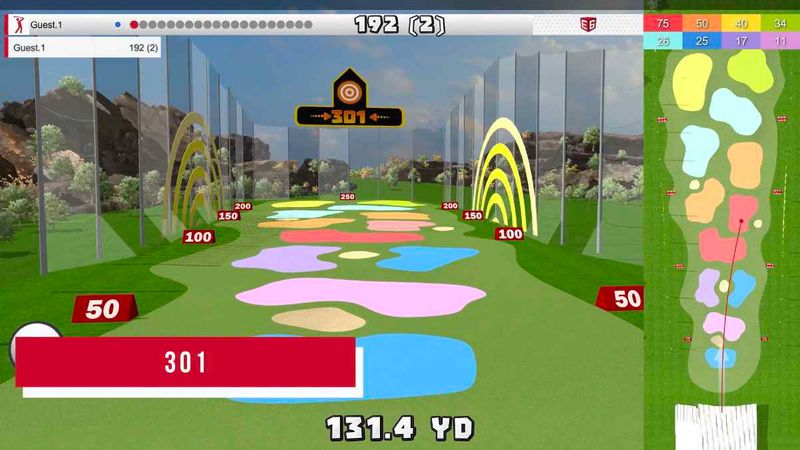 E6 Connect Golf Simulator Software Features & Courses