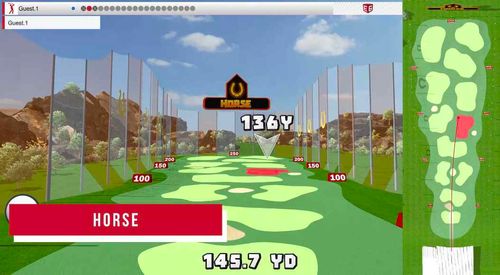 E6 Connect Golf Simulator Software Features & Courses