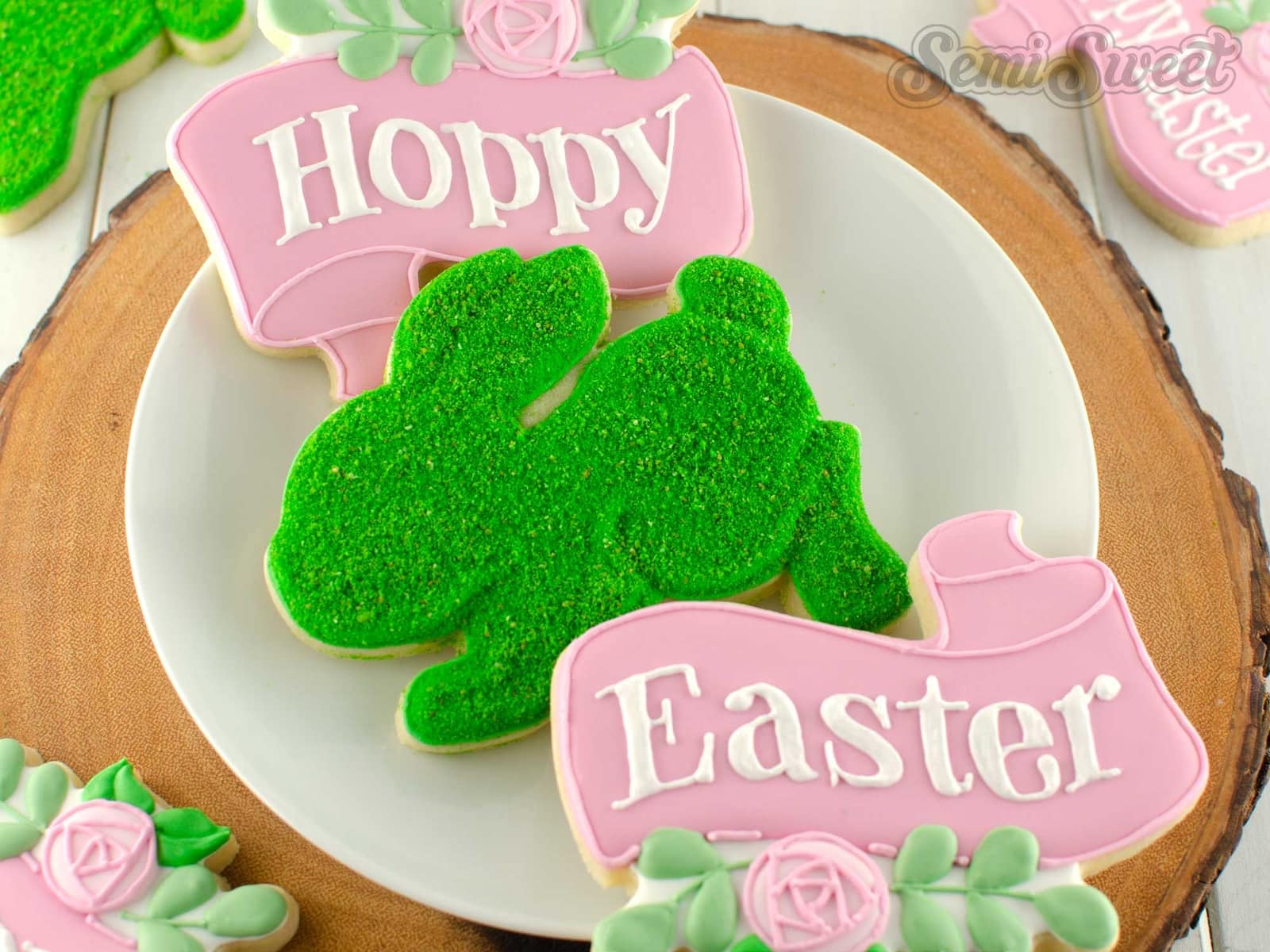 How to Make Moss Bunny Cookies