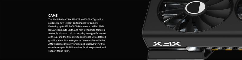 XFX AMD Radeon RX 7000