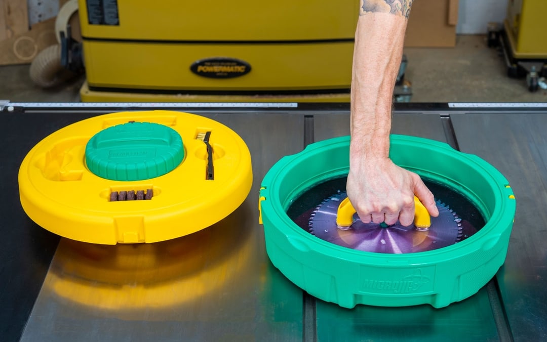 BLADECLEAN Blade & Bit Cleaning System | Clean saw blades in 30 seconds.