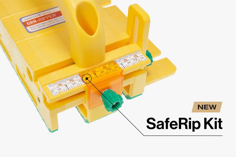 GRR-RIPPER+ 3D Pushblock (GR-100+) | #1 Best-Selling Table Saw Push Block