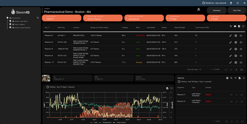SteamIQ Steam Trap Monitoring