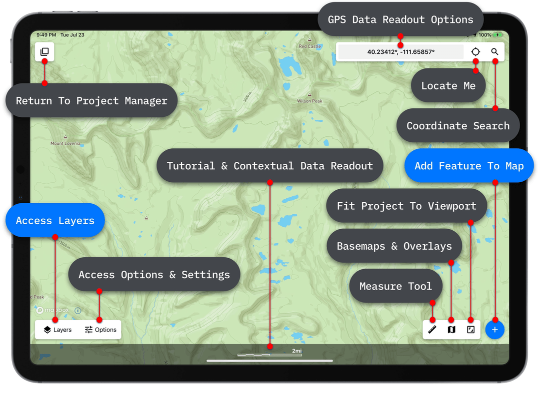 Field Mapping with Touch GIS part 2: Understanding the Project Interface