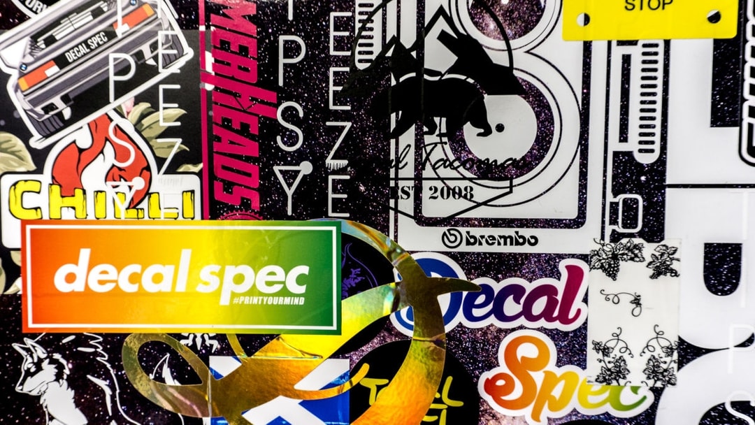 Decal Spec - Sticker Die Cut