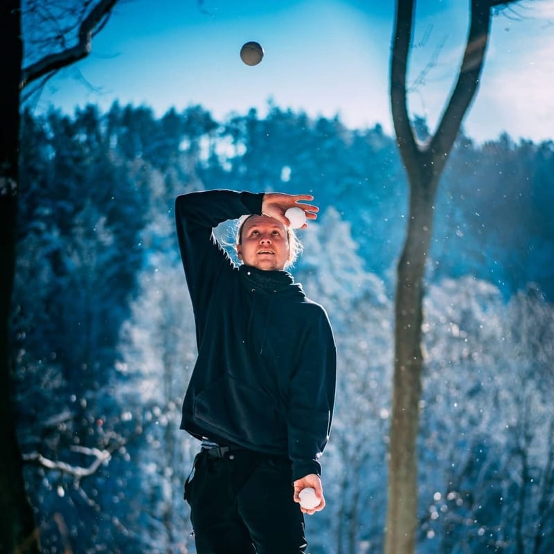 Infinity juggling balls (3rd gen)