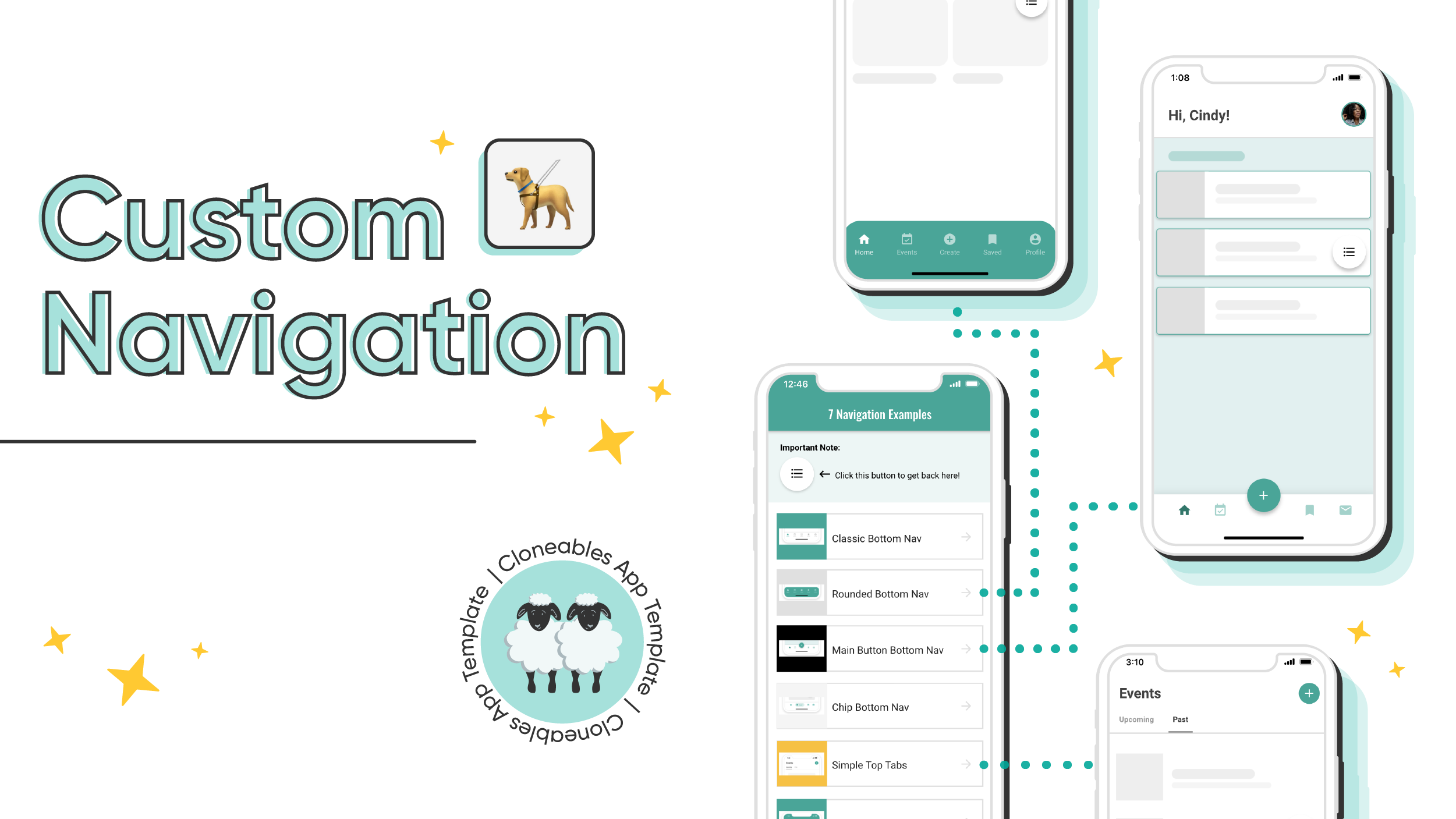 Clone Custom Navigation to Jumpstart Your No Code App