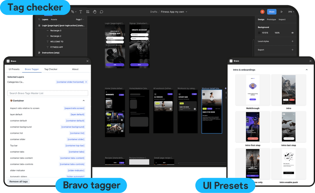 Turn your Figma design to a real app | Bravo Studio