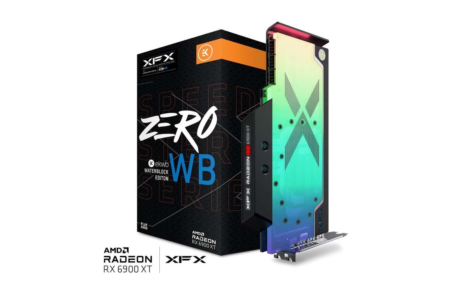 XFX Speedster ZERO AMD Radeon™ RX 6900XT RGB EKWB Waterblock Limited ...