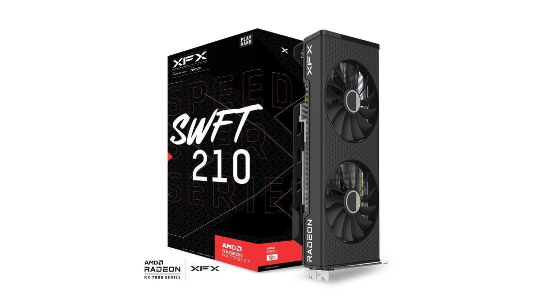 XFX Speedster SWFT 210 Radeon™ RX 7700 XT Core Edition