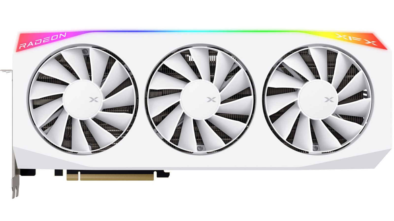 XFX Mercury AMD Radeon RX 9070XT OC White Gaming Edition with RGB