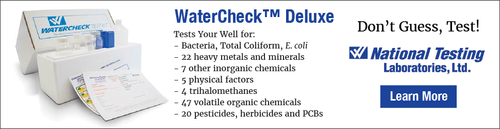 Barium Drinking Water Well Water Contaminant Source Water Testing Treatment