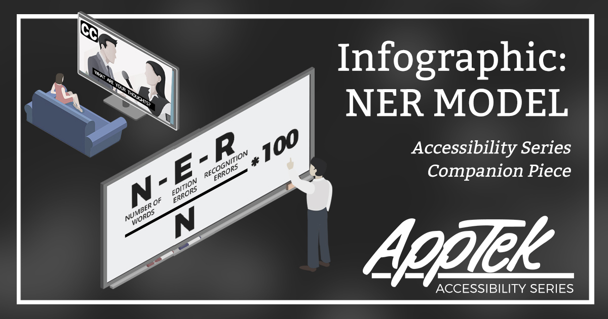AppTek Blog | NER Model Infographic - Accessibility Series Companion Piece