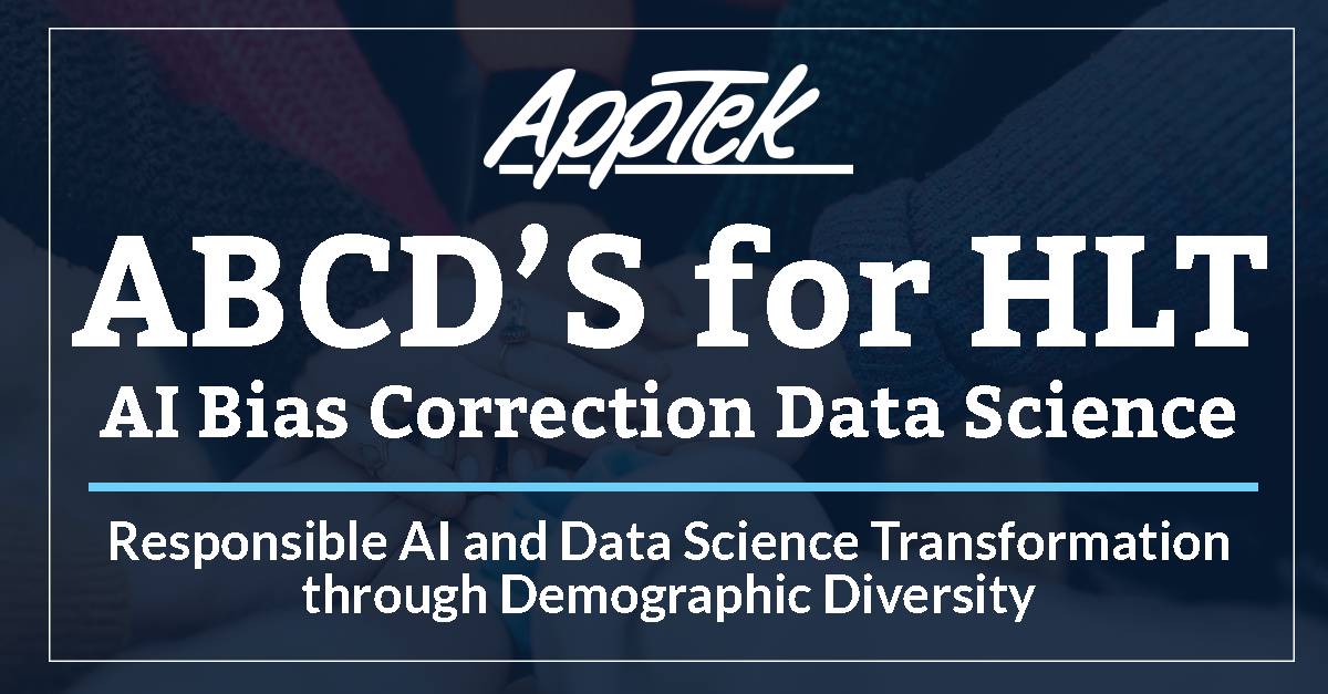 AppTek Blog | The ABCD’s of HLT - Responsible AI and Data Science ...