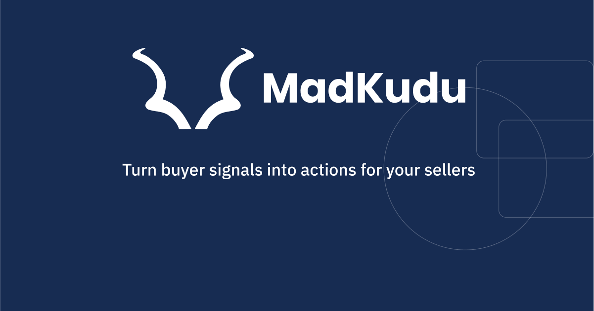 MadKudu | AI That Supercharges Your Sellers Tools