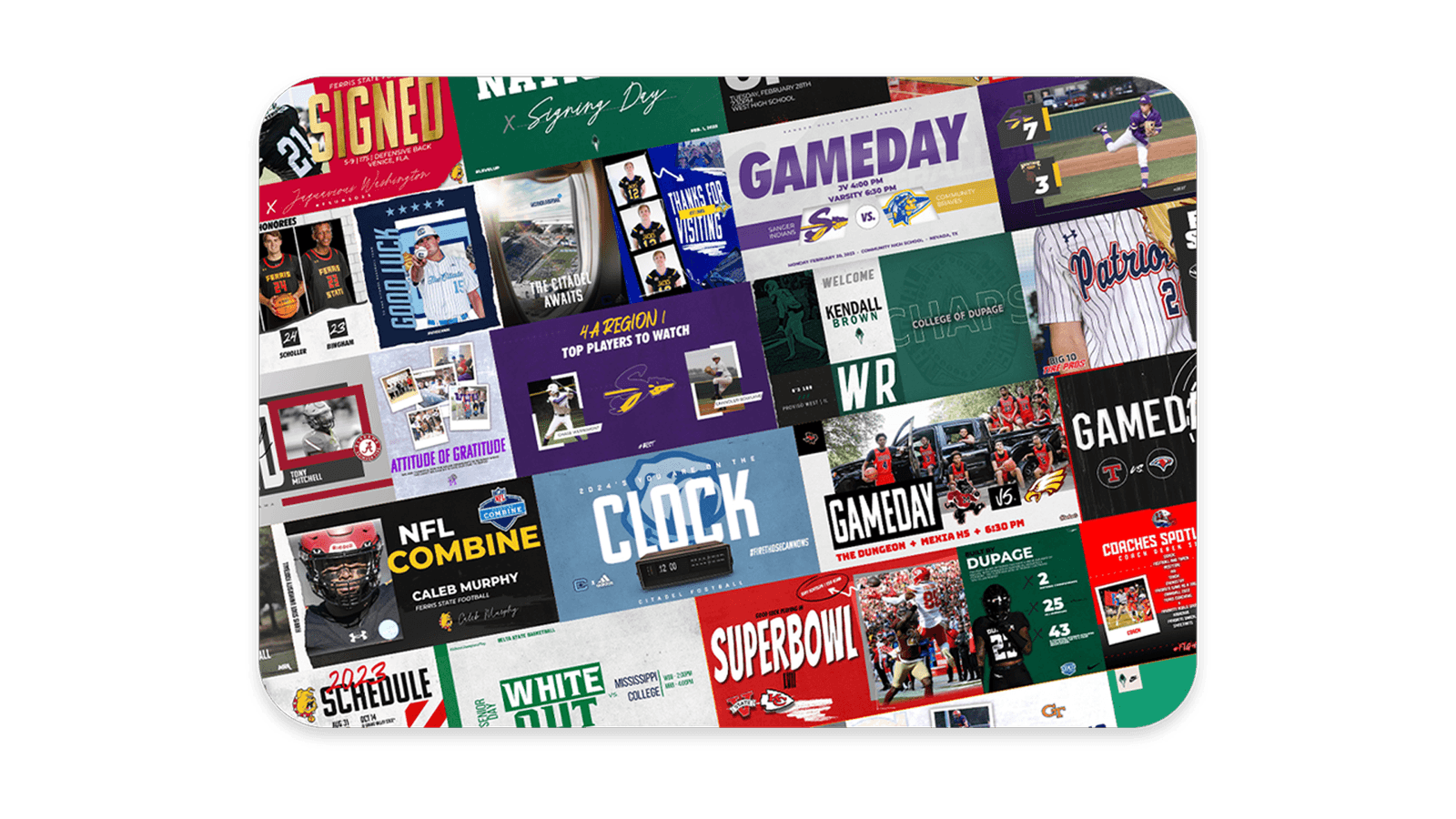 Sideline Design | Create. Manage. Share.