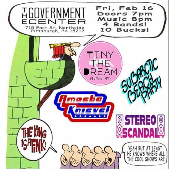 Tiny The Dream / Subarctic Beach Party / Amoeba Knievel / Stereo ...